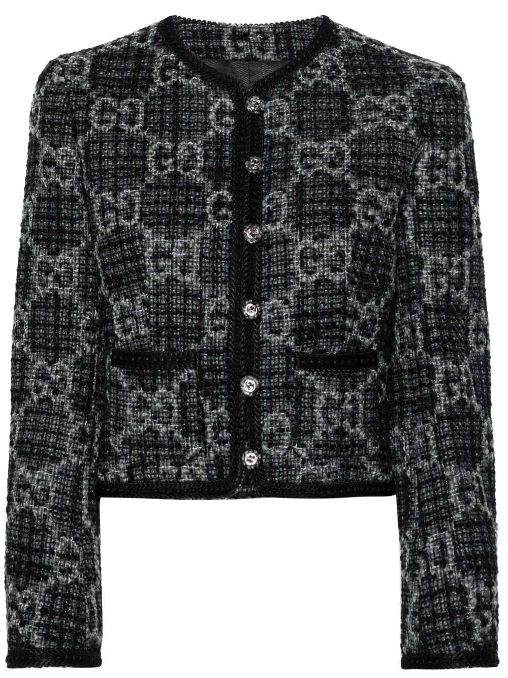 GUCCI Gucci GG-Pattern Tweed Jacket
