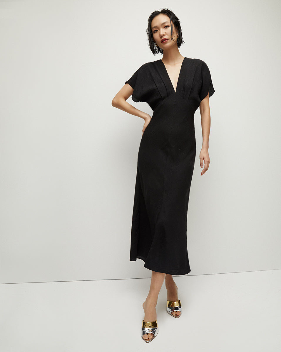 Veronica Beard Seymour Silk Dress In Black - 70% Off | Editorialist Veronica Beard Seymour Silk Dress In Black - 70% Off | Editorialist
