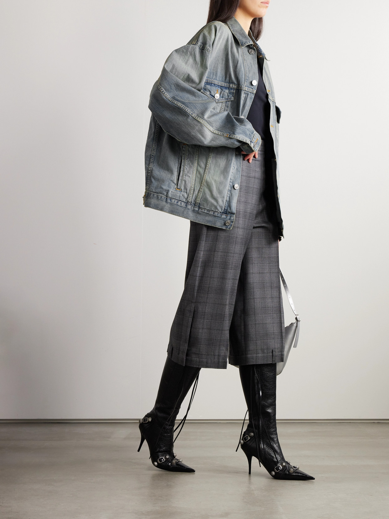 BALENCIAGA Oversized Denim Jacket