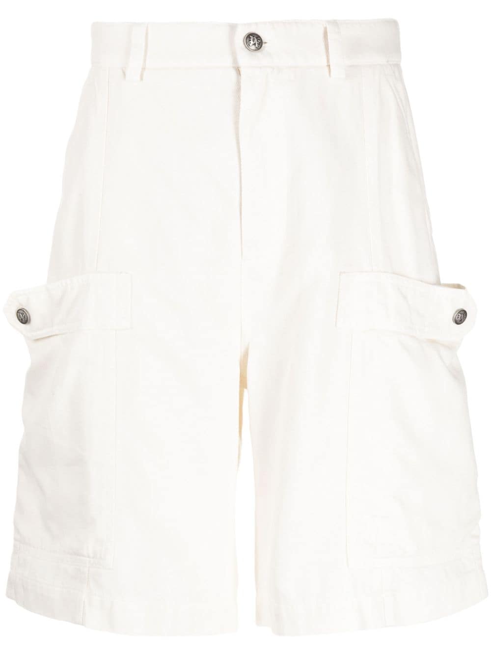 PALM ANGELS Palm Angels Lyocell-Cotton Blend Cargo Shorts