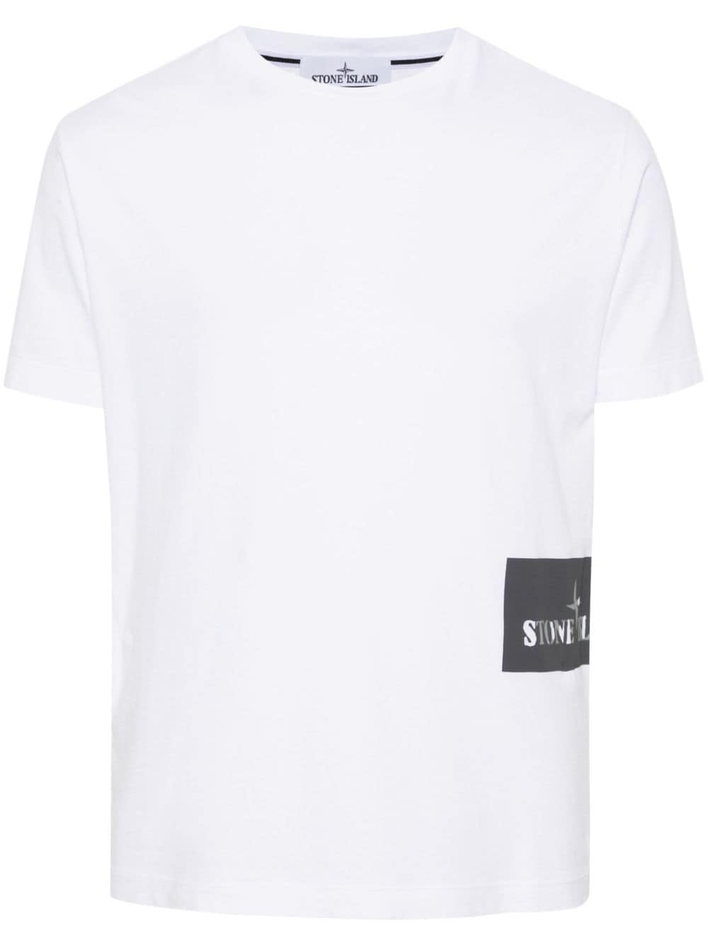 STONE ISLAND logo-print t-shirt