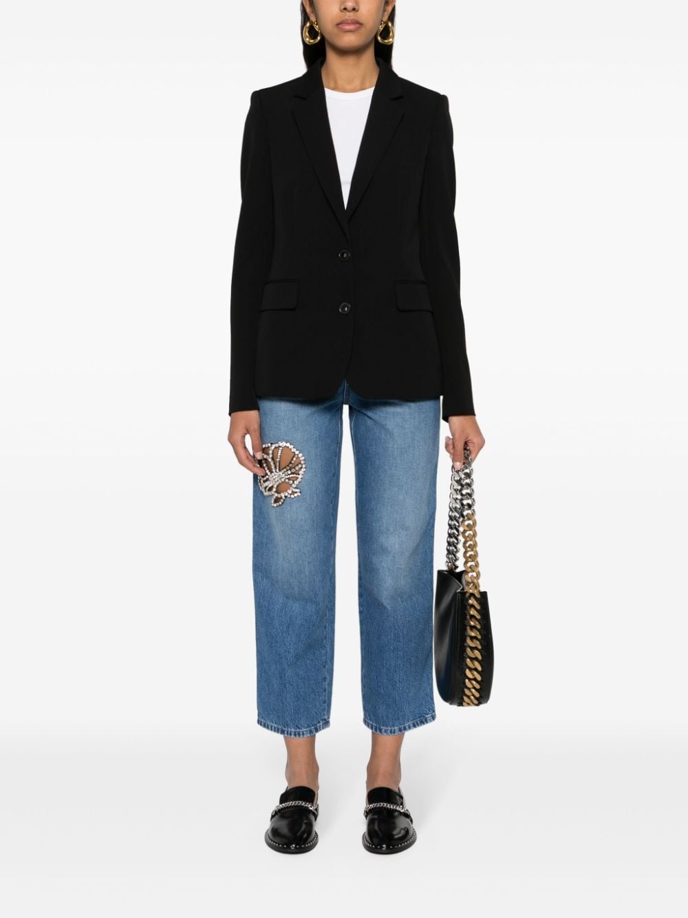 STELLA MCCARTNEY Stella McCartney Crystal-Embellished Jeans