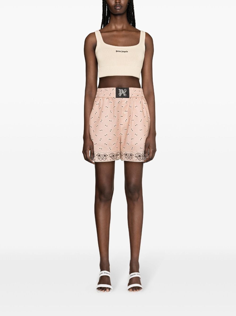 PALM ANGELS Palm Angels Paisley-Print Boxer Shorts