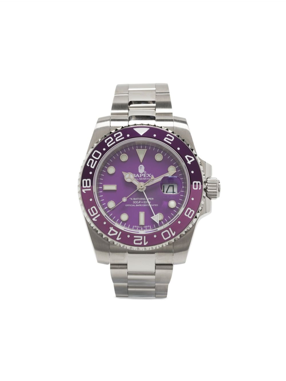 A Bathing Ape® Type 1 Bapex® 40mm - Purple | Editorialist