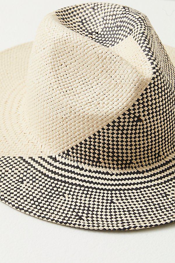 Free People Baha Cruiser Woven Hat - Green | Editorialist display picture 3