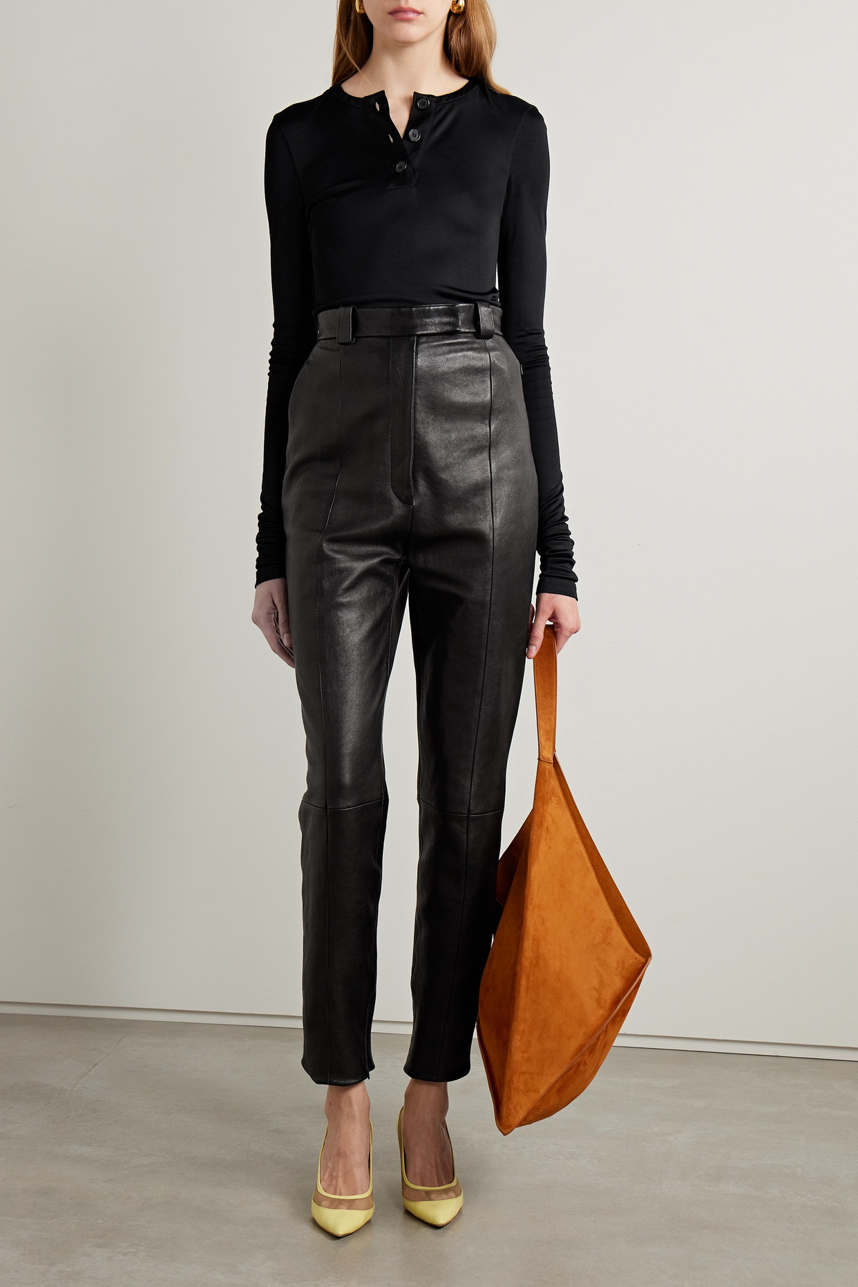 KHAITE KHAITE Janelle Stretch-jersey Bodysuit