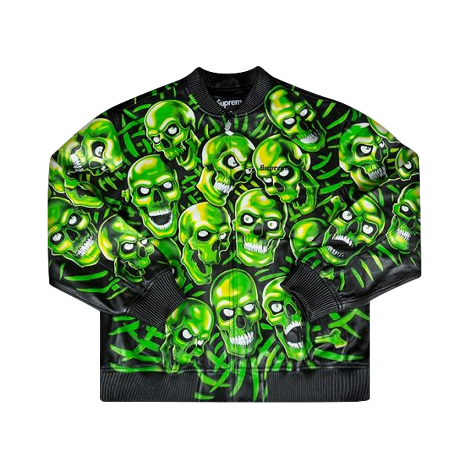 ジャケット・アウター Supreme Skull Pile Leather Bomber Jacket Supreme - Skull Pile Leather Bomber Jacket Pocket Tee Warm Up Pant