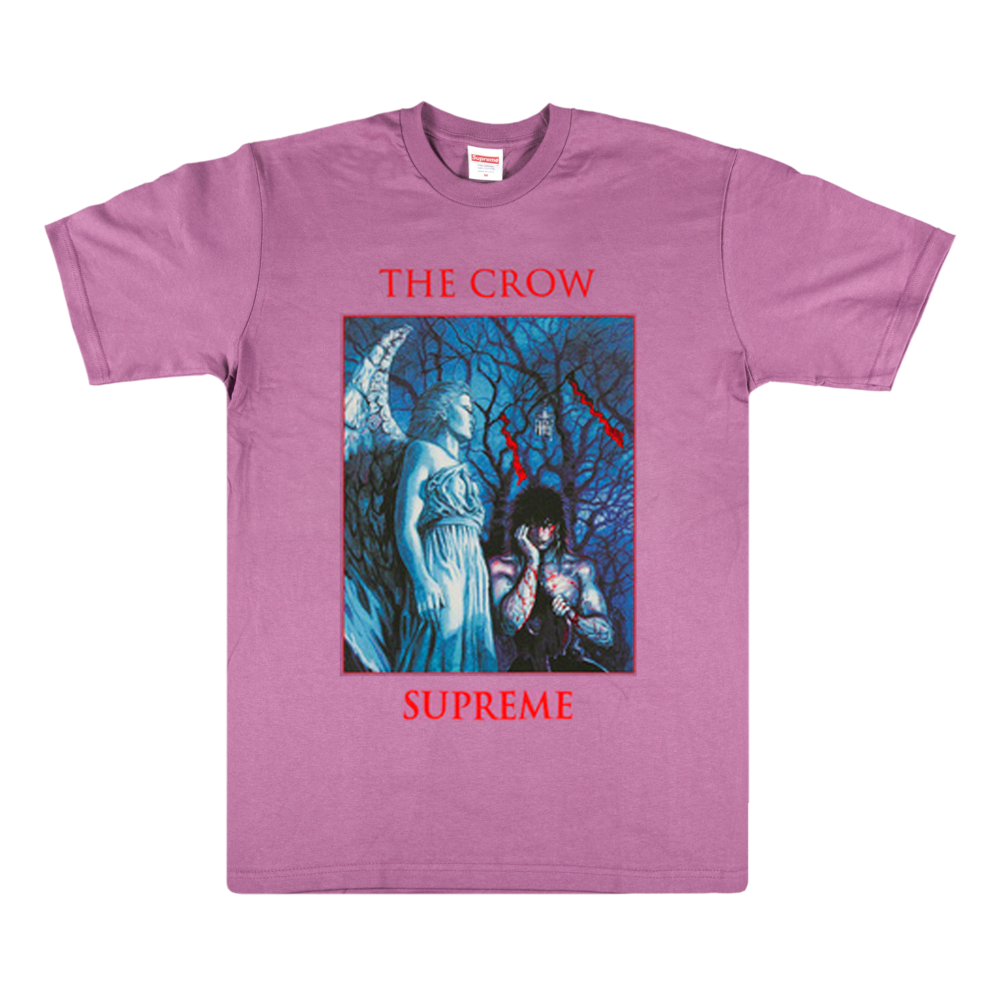 Supreme X The Crow Tee 'Light Olive - Green | Editorialist