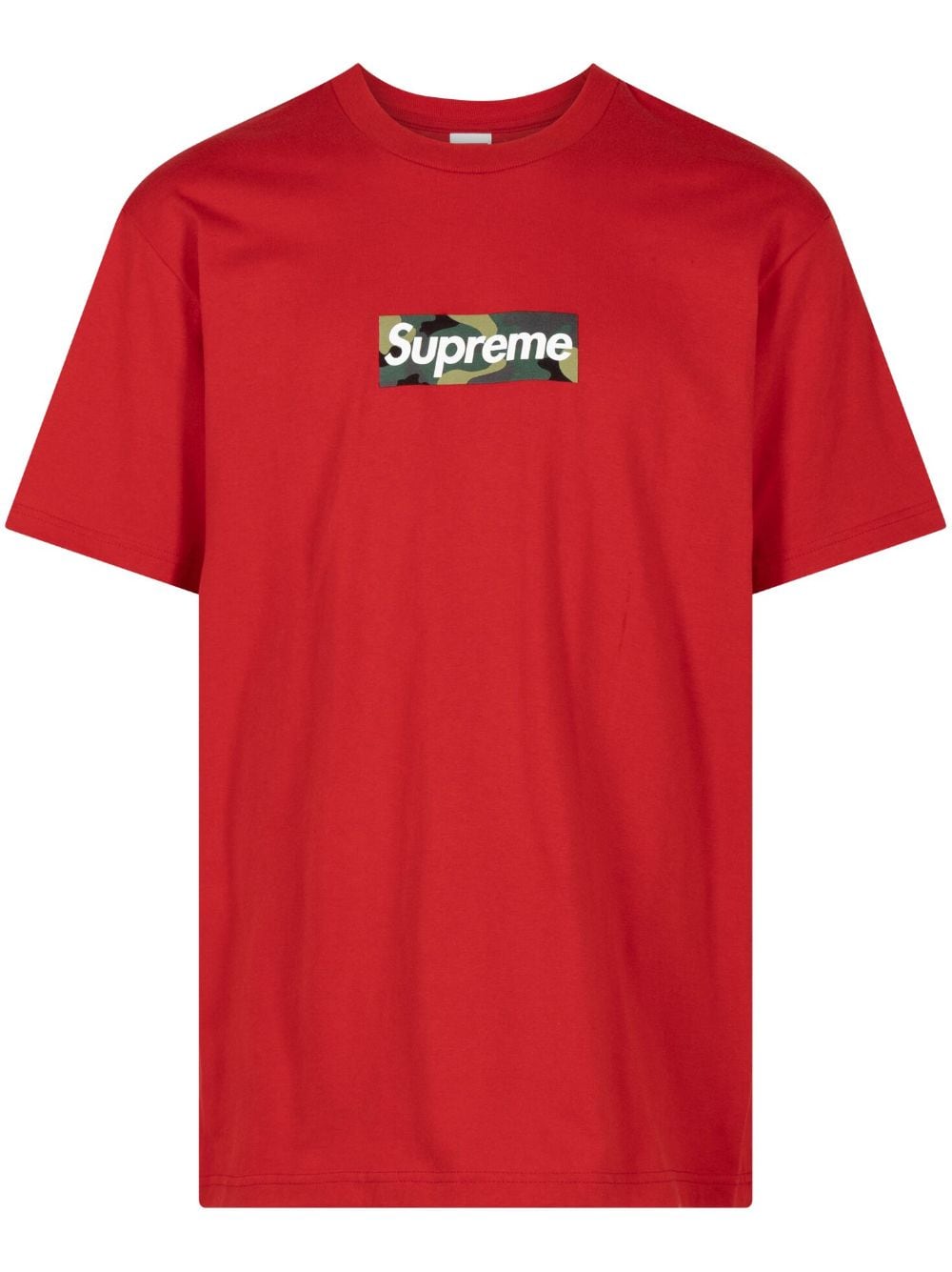 Supreme Box Logo T-Shirt - Red | Editorialist