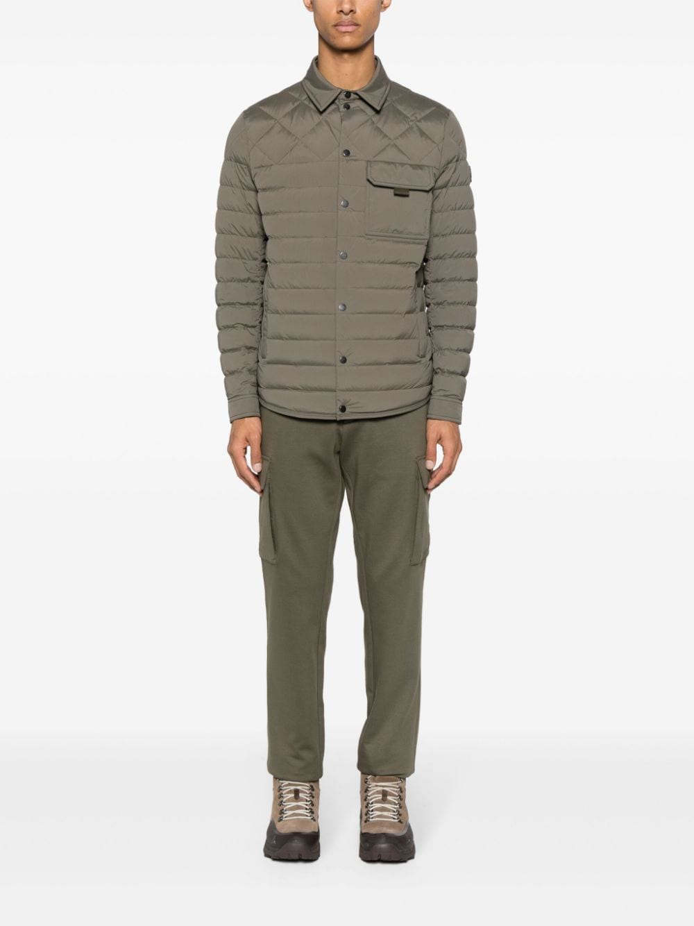 MONCLER Moncler High-Waist Tapered Cargo Trousers