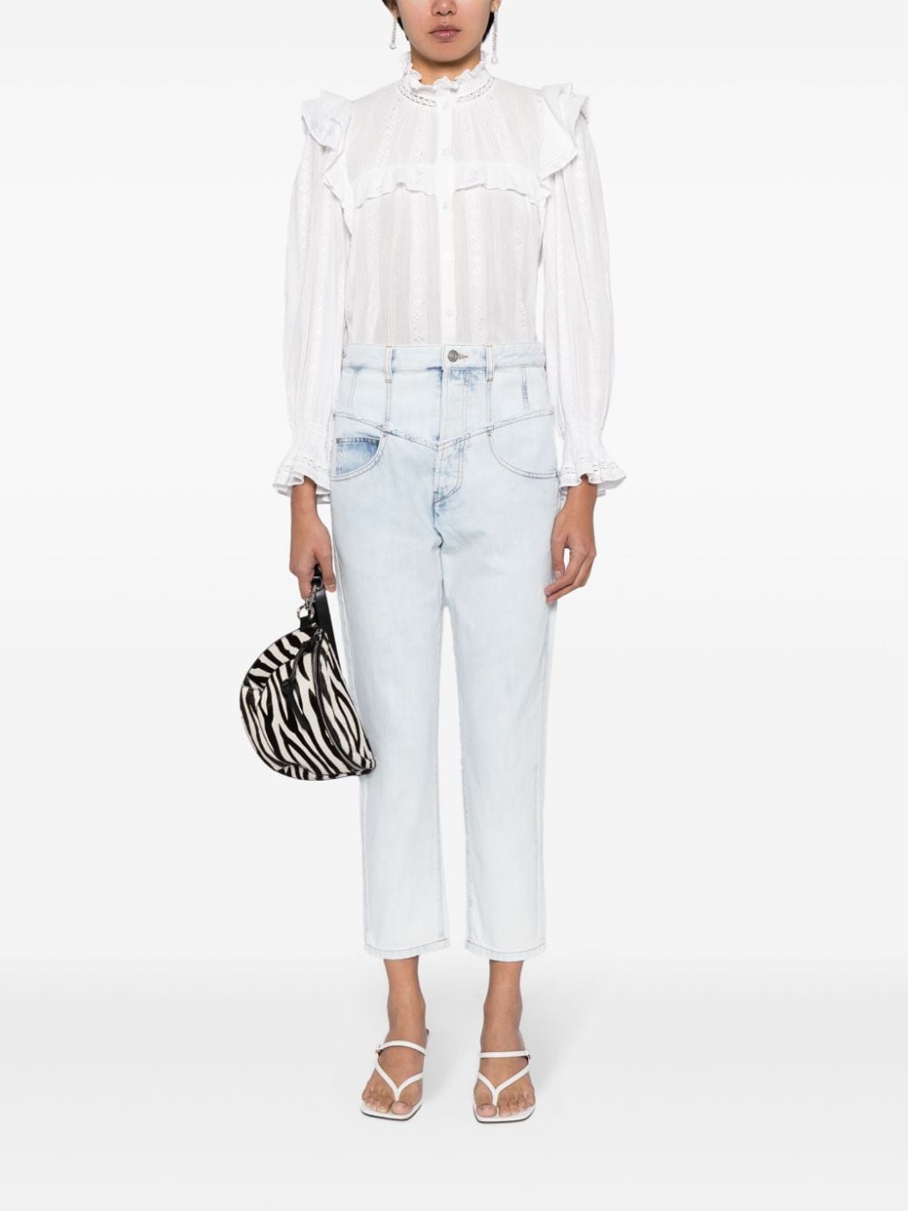 ISABEL MARANT ÉTOILE ISABEL MARANT Oliviani High-Rise Jeans