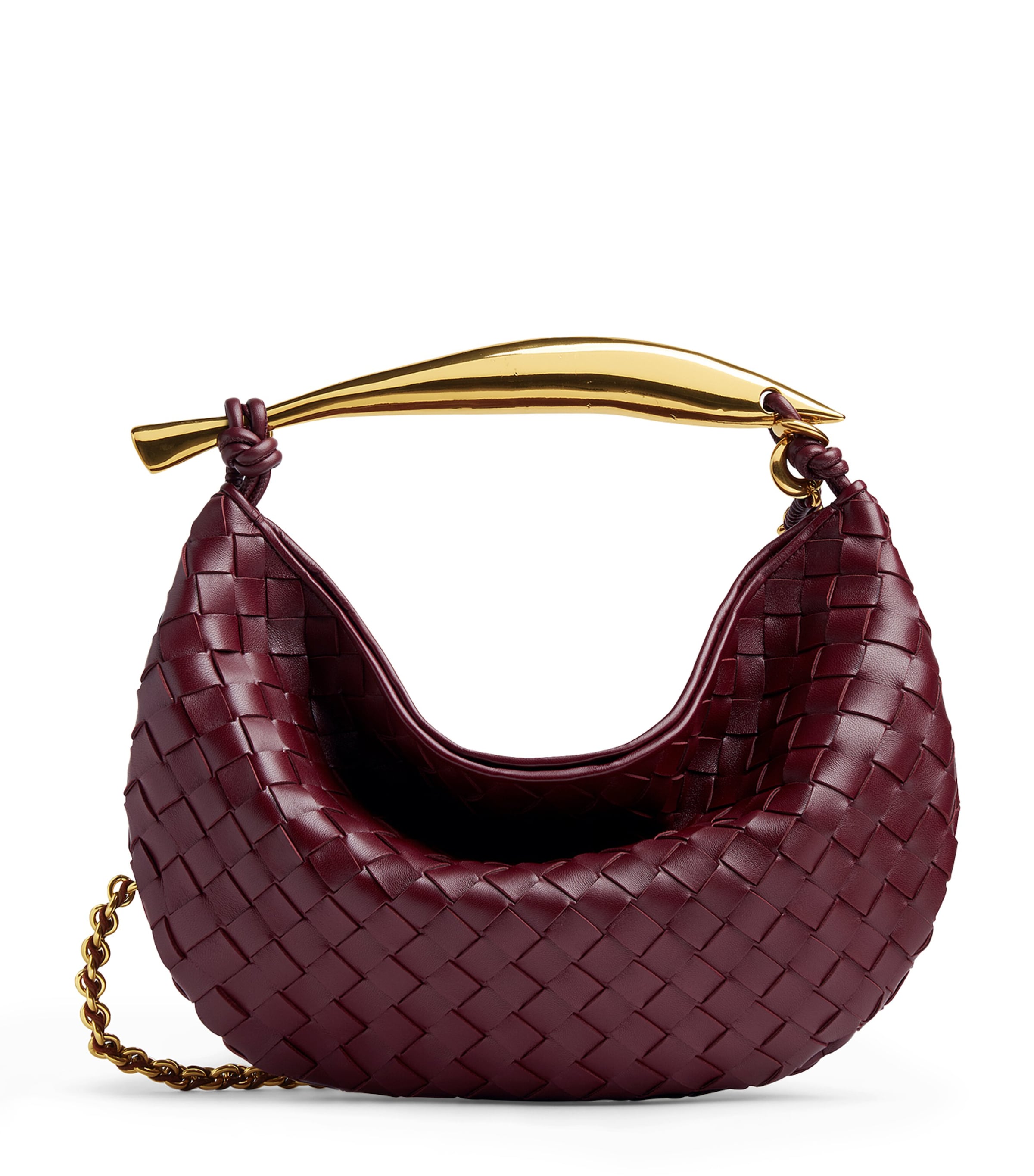 Bottega Veneta Small Sardine Top-Handle Bag - Red | Editorialist