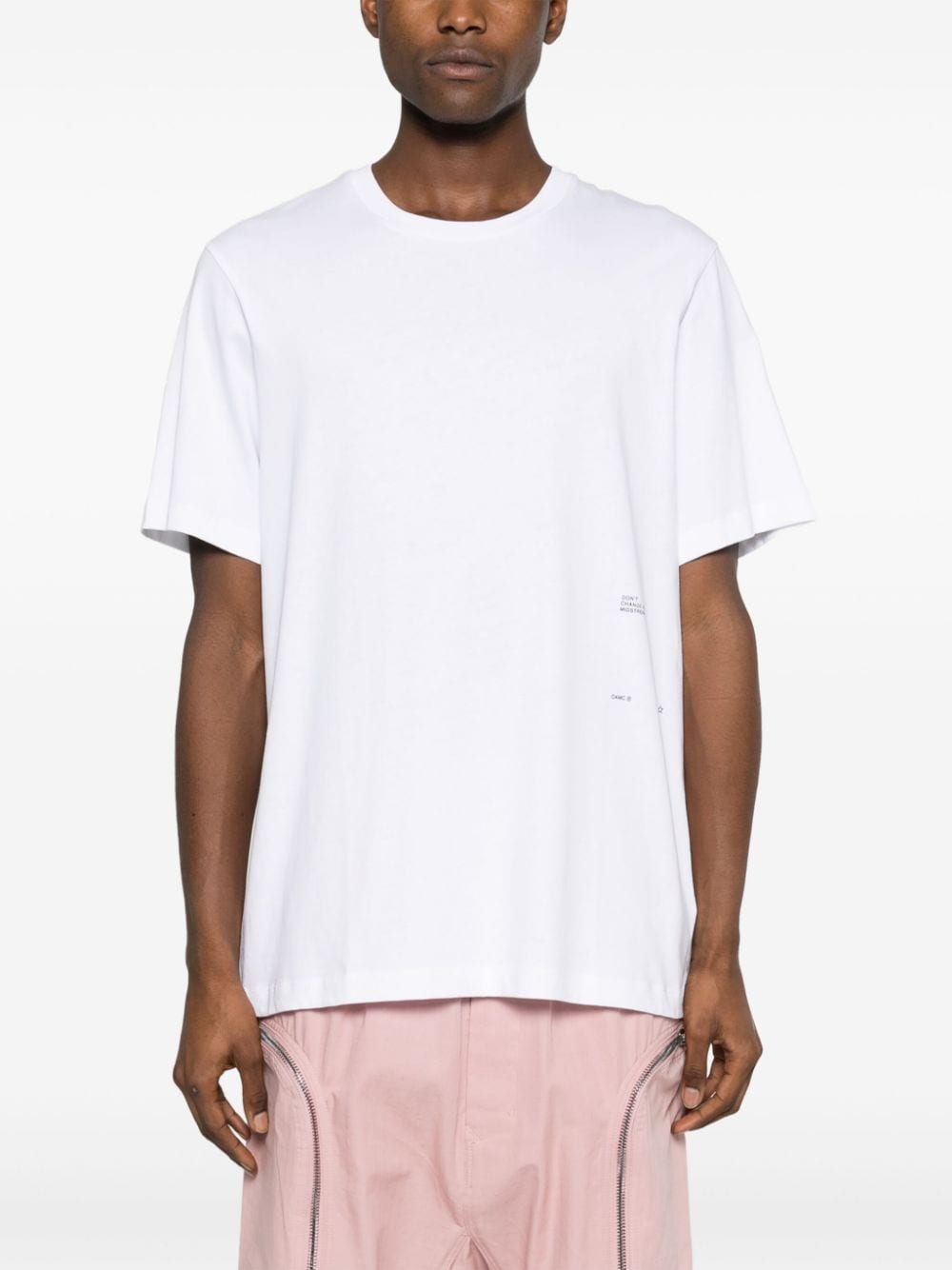 OAMC graphic-patch t-shirt