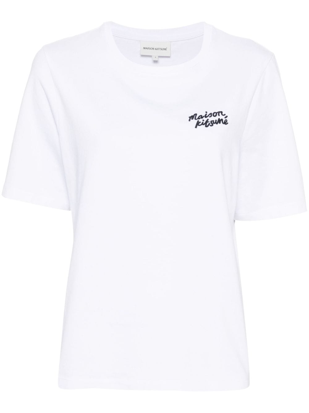 MAISON KITSUNÉ Maison Kitsuné Logo-Embroidered T-Shirt
