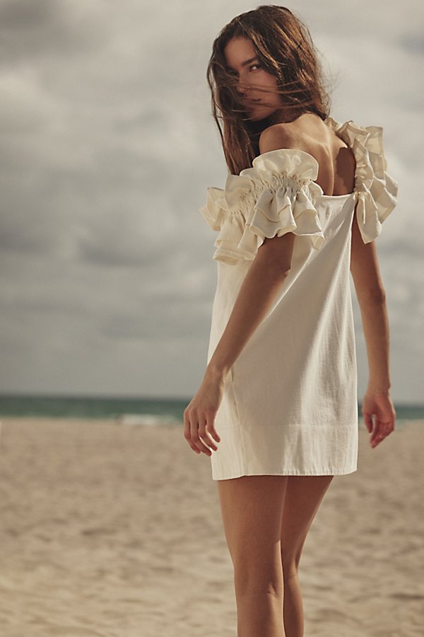 Free People Josie Mini Dress - Majolica Blue | Editorialist