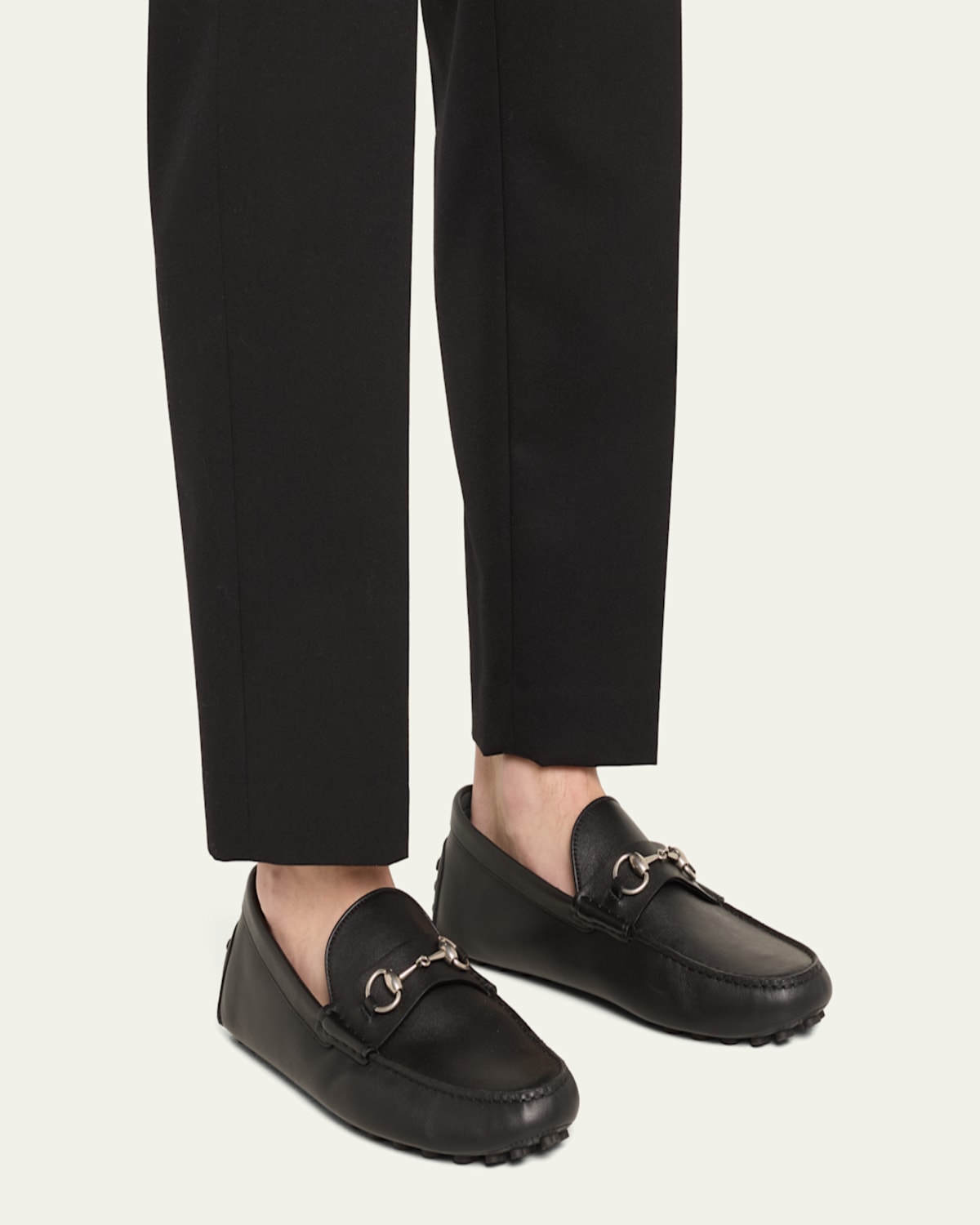 Gucci Byorn Horsebit Leather Driving Loafers Gucci Men main image 3