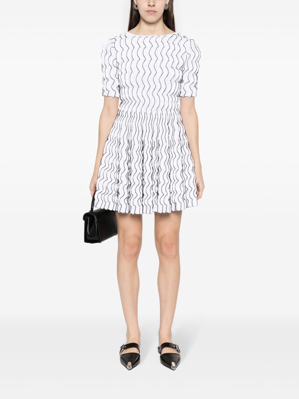ANTONINO VALENTI Antonino Valenti Ruffled Mini Dress