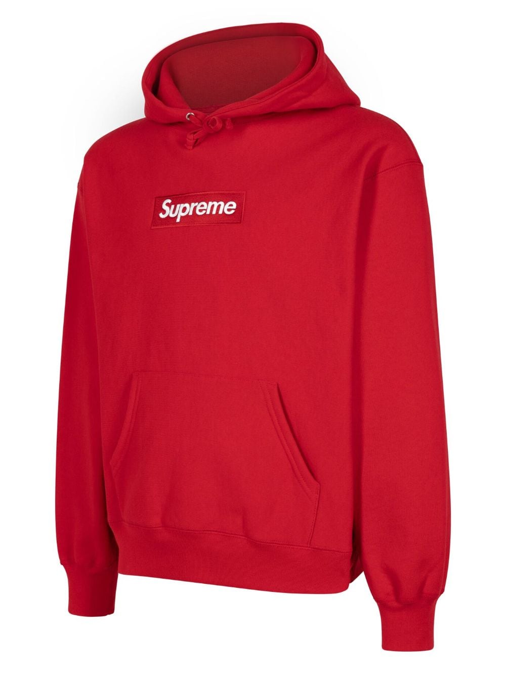 Supreme Box Logo Cotton Hoodie - Red | Editorialist Supreme Box Logo Cotton Hoodie - Red | Editorialist