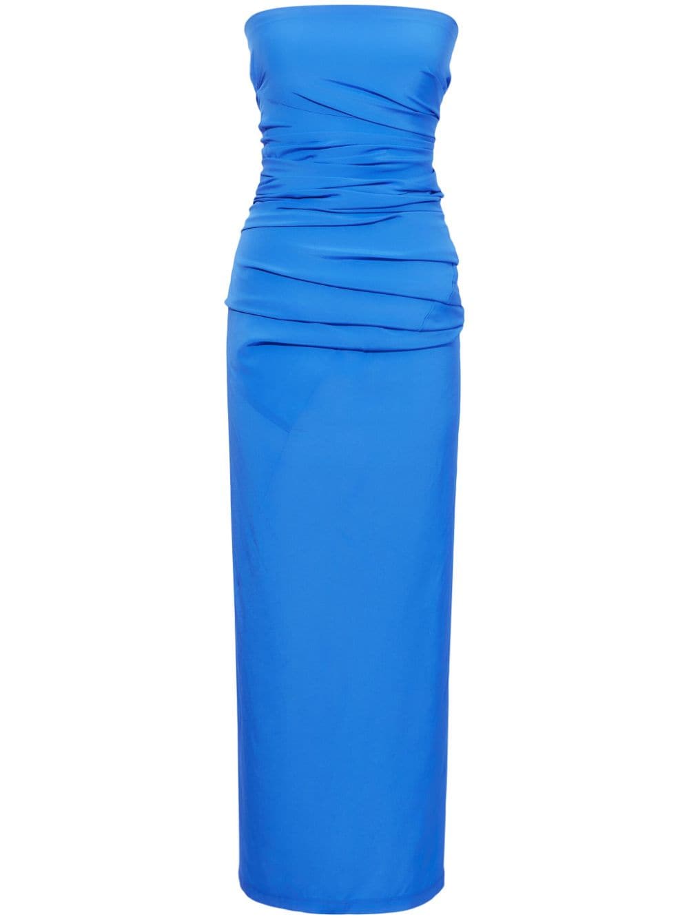 royal blue boutique dress Julia catching V Women's Sheer Bridal Midi Size:us:8 102724