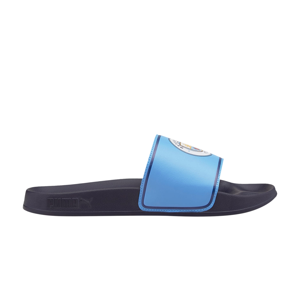 Puma 2022 Leadcat 2.0 Slide Sandals Manchester City Mens Sz 9 Blue Black Footbal Manchester City Leadcat 2.0 Sandals | Official Man City Store main image 4