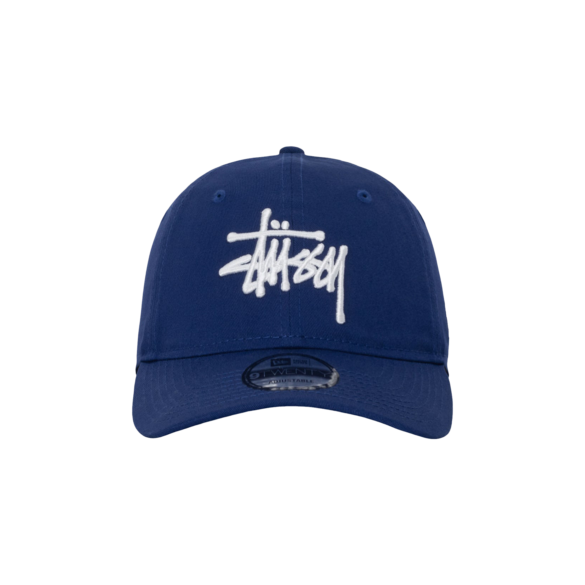 StüSsy X New Era 9twenty Basic Strapback - Blue | Editorialist