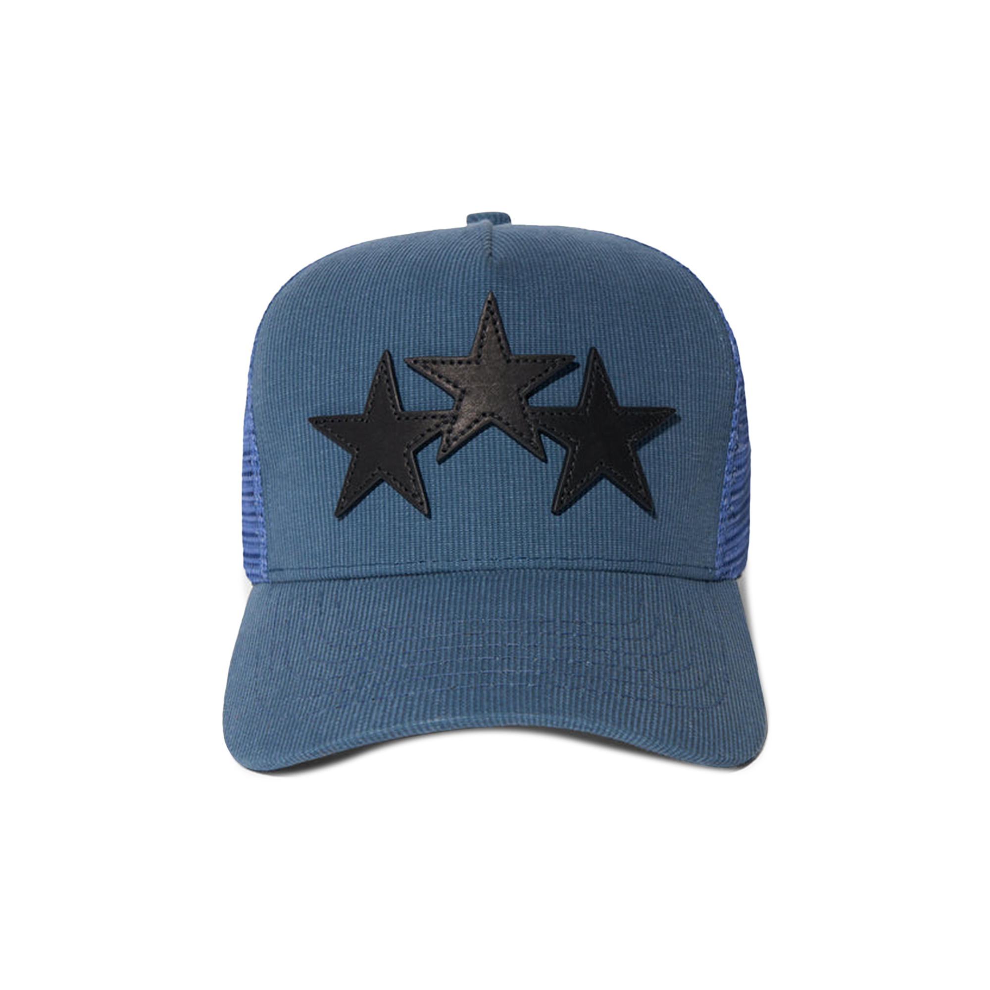 Amiri 3 Star Trucker Cap - Blue | Editorialist