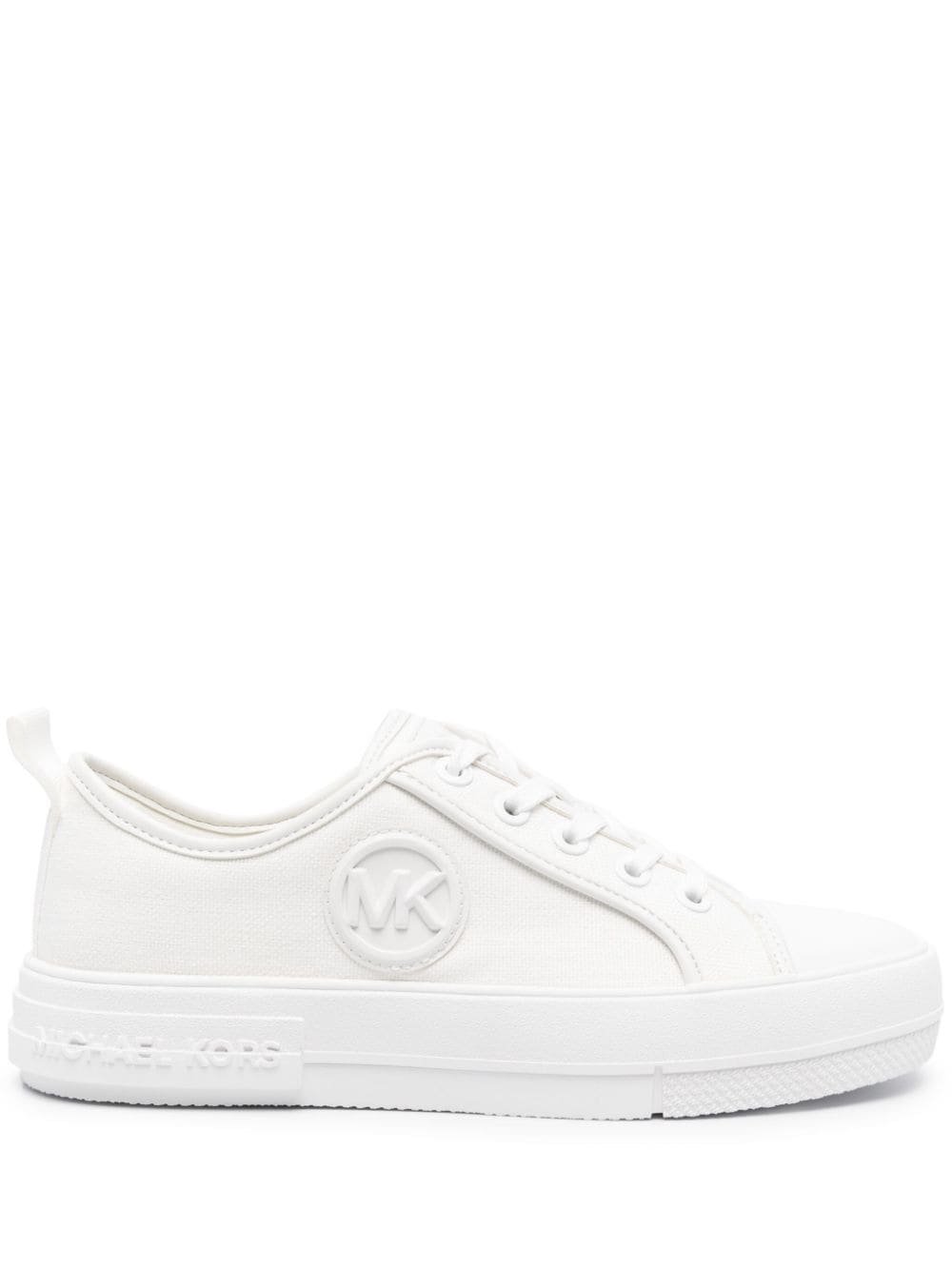 Michael Kors Embroidered Canvas Sneakers In Printed - 50