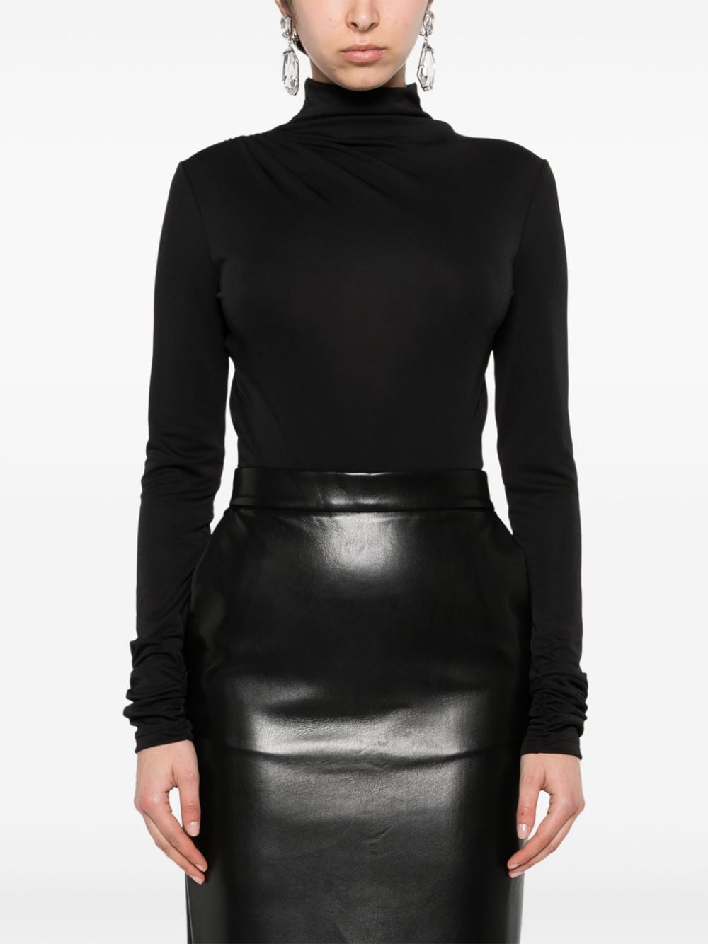 ANDAMANE THE ANDAMANE Open-Back Bodysuit
