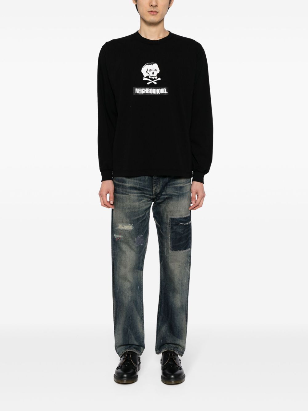 NEIGHBORHOOD Neighborhood Savage Ripped Jeans