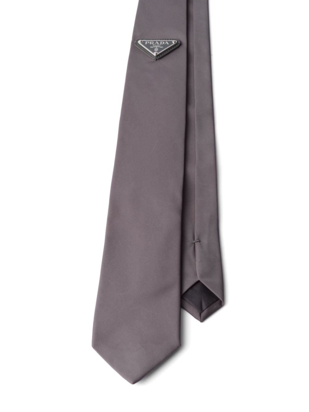Prada Re-Nylon Gabardine Tie - Black | Editorialist