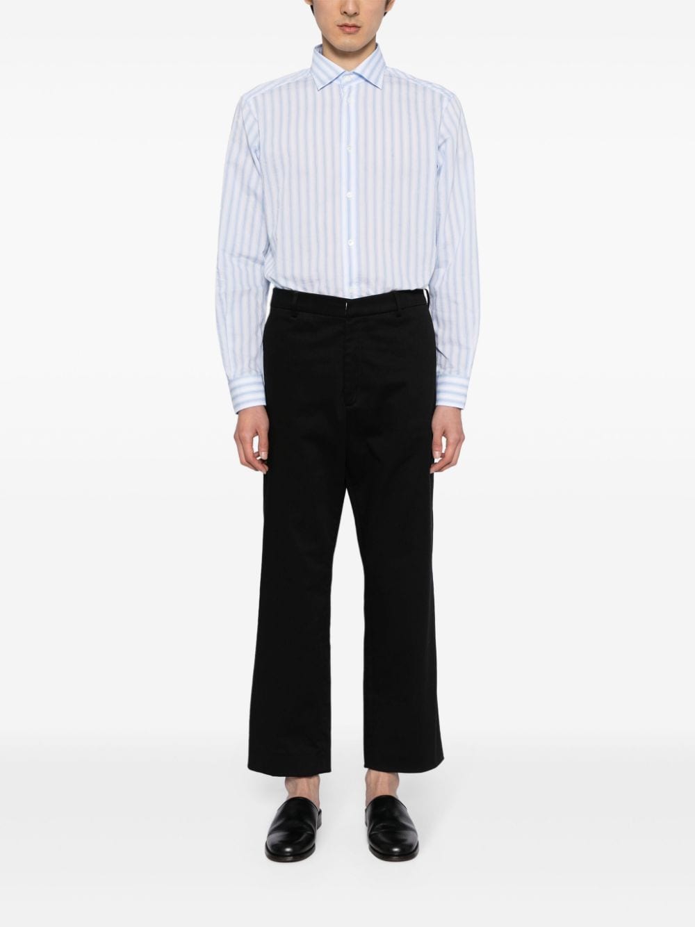 BARENA VENEZIA striped poplin shirt