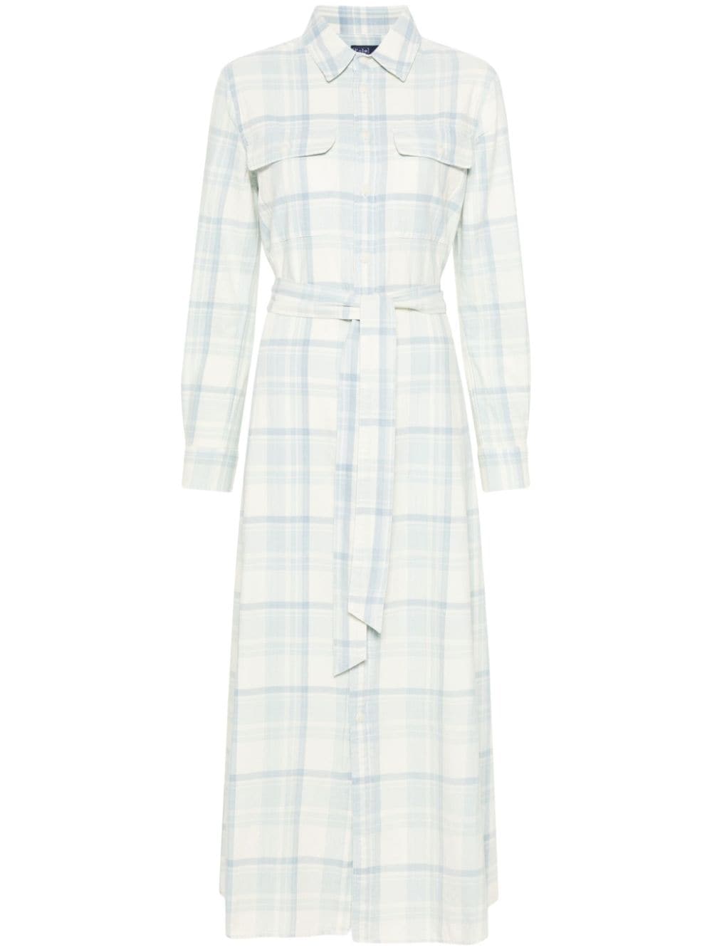 princess polly baby blue dress Women's Blue/Checked Mesh slip dress