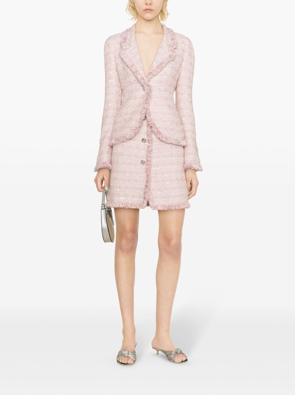 GIAMBATTISTA VALLI Giambattista Valli High-Waist Tweed Miniskirt