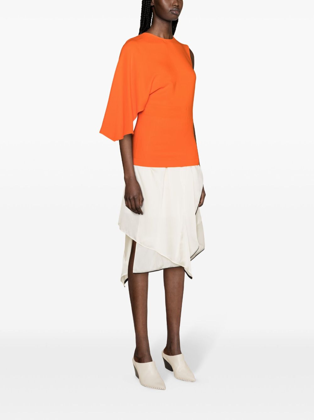 STELLA MCCARTNEY Stella McCartney Asymmetric Cape Top