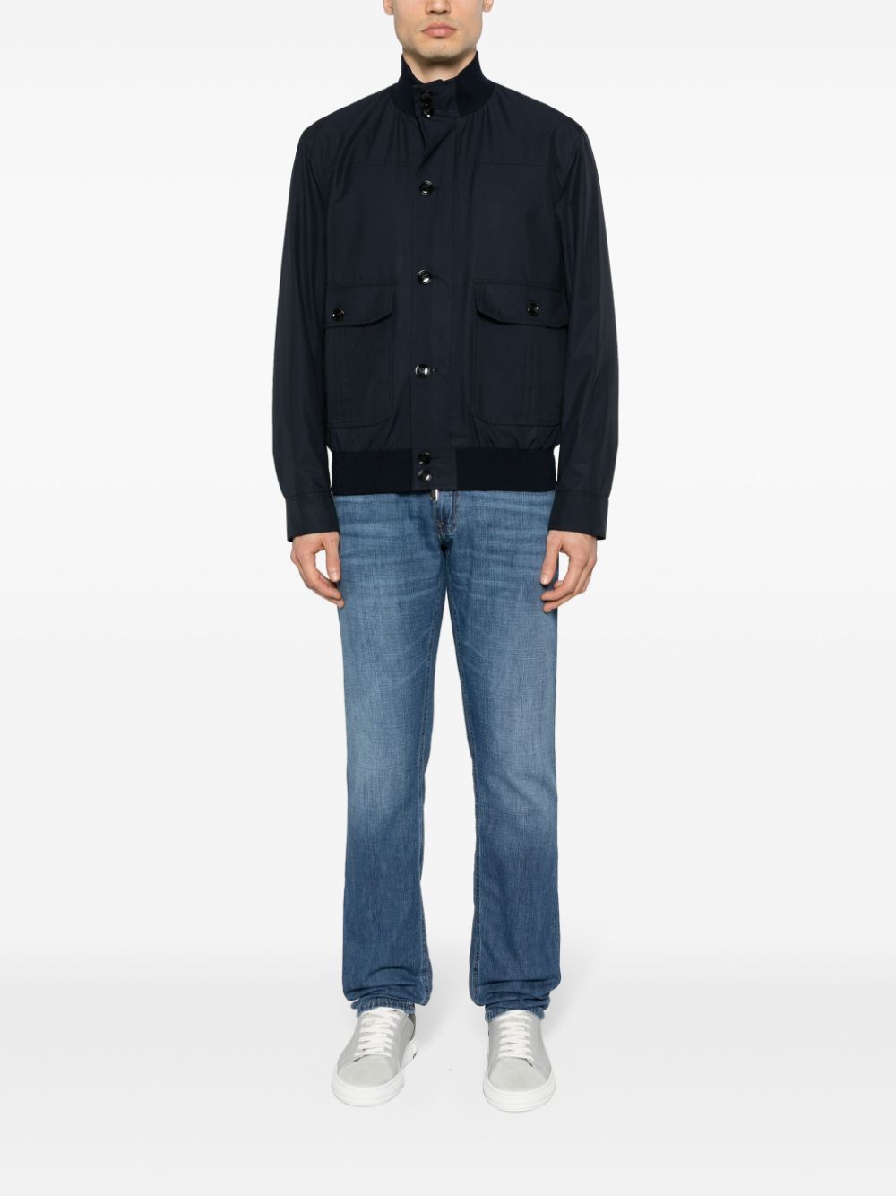 BRIONI Brioni Meribel Mid-Rise Straight-Leg Jeans