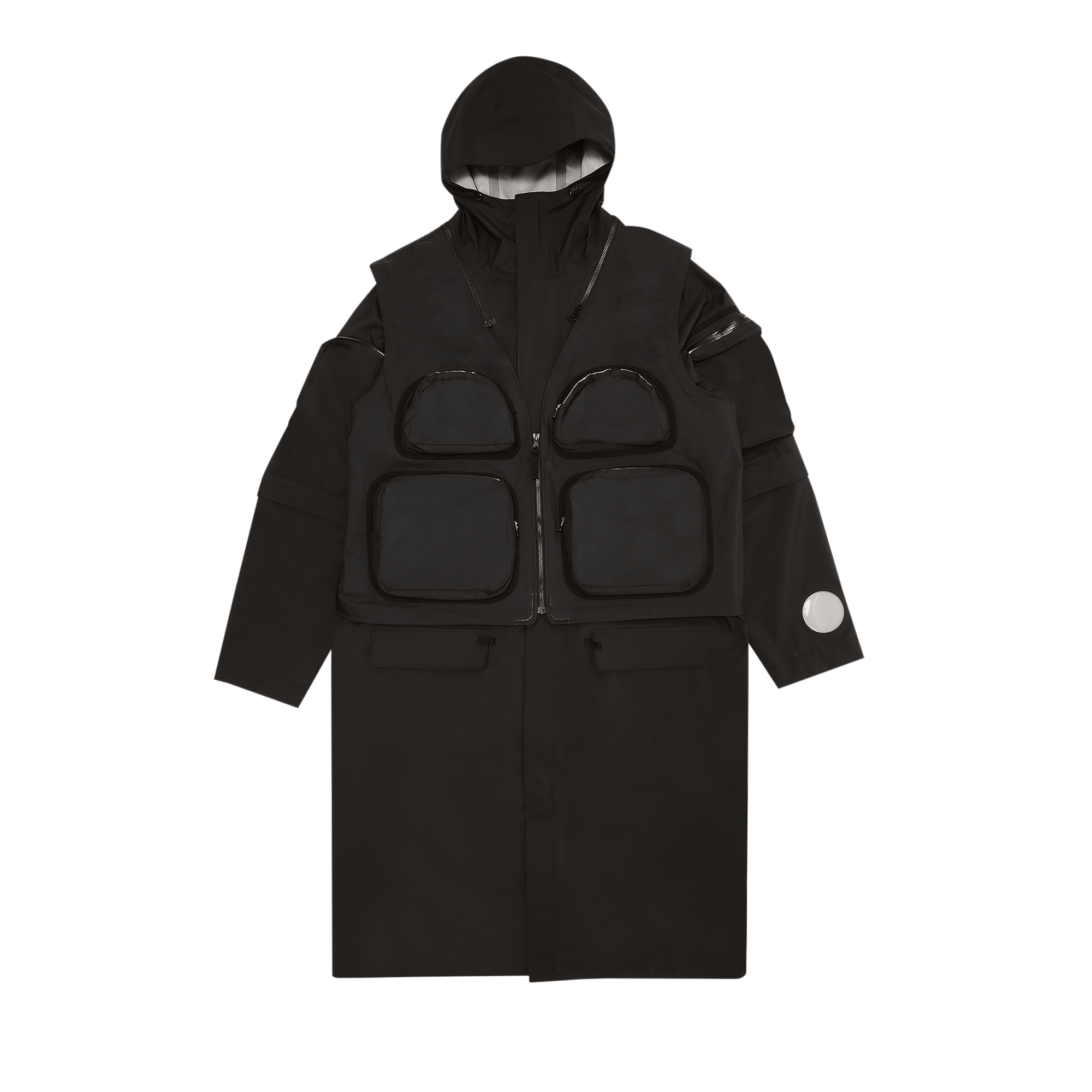 Nike X Undercover 2-In-1 Parka In Black | Editorialist