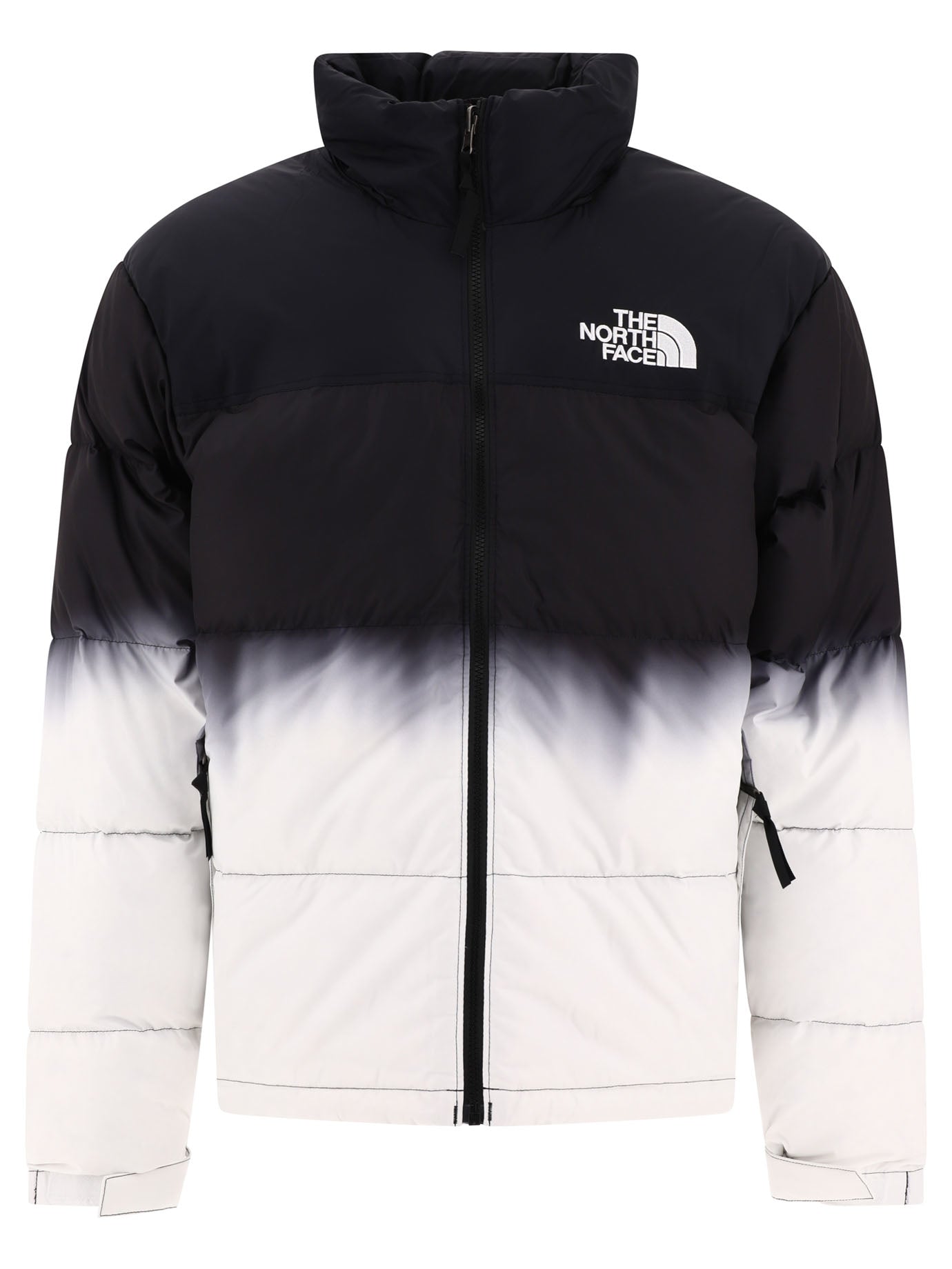 The North Face Nuptse Dip Dye Down Jacket - Black | Editorialist