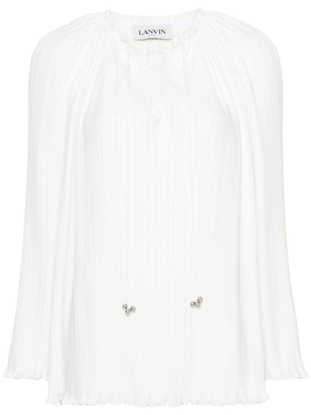 LANVIN Lanvin Straight-Leg Pleated Trousers