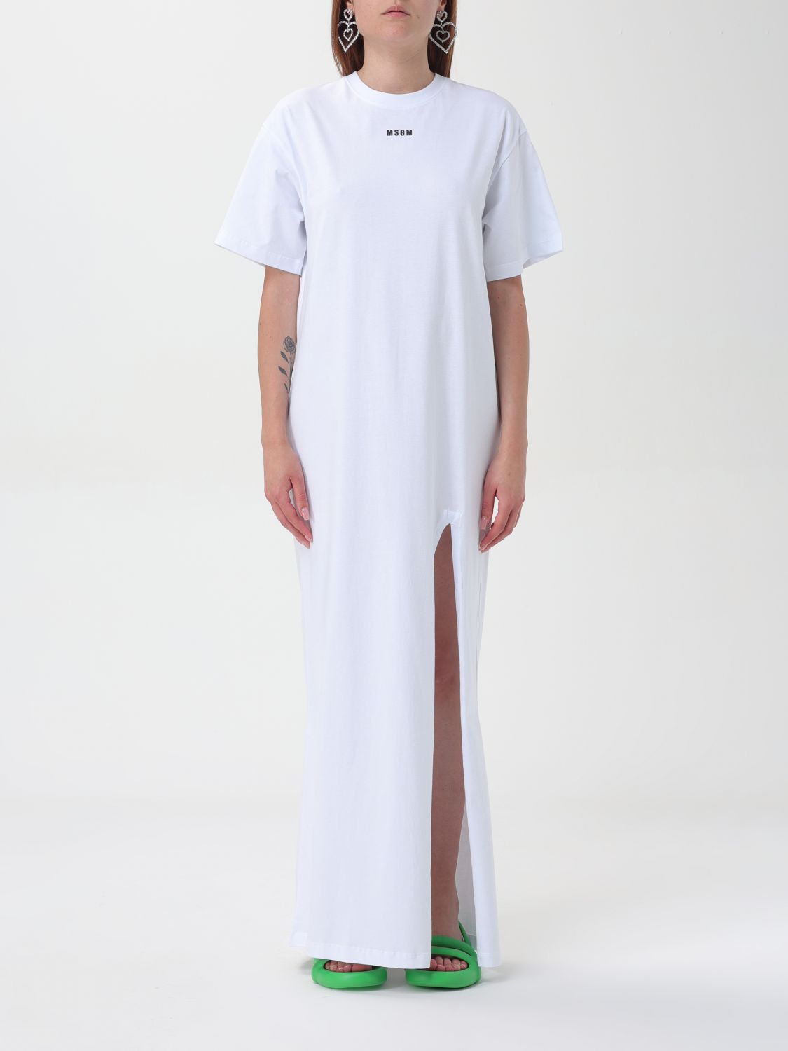 MSGM MSGM Maxi Dress with Slit