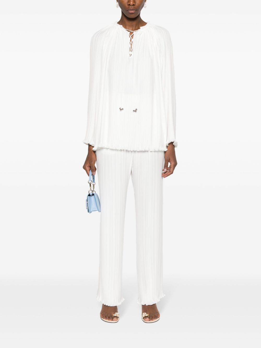 LANVIN Lanvin Straight-Leg Pleated Trousers