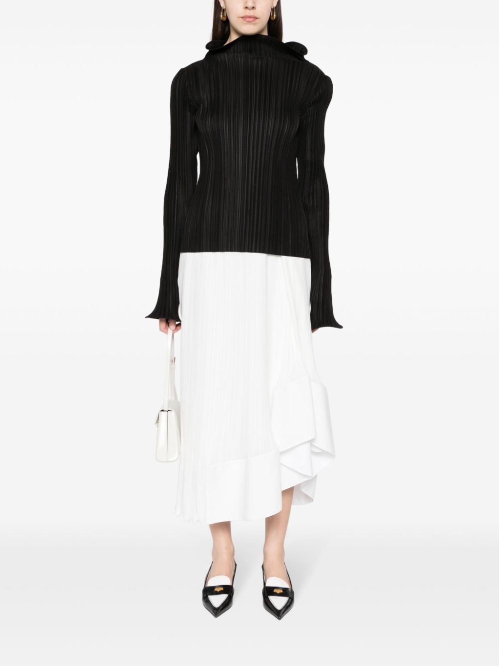 LANVIN Lanvin Midi Pleated Skirt