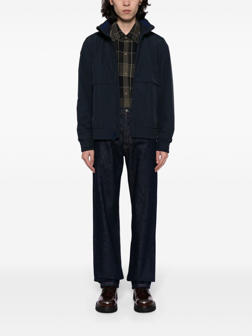WOOLRICH High-Neck Zip-Up Jacket