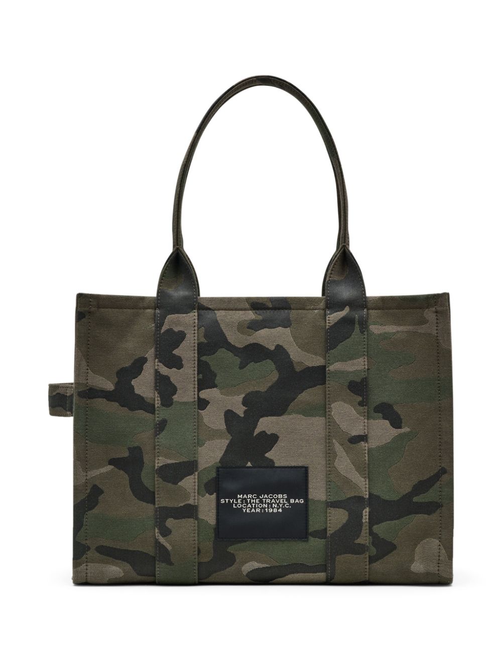 Marc Jacobs Large Camo Jacquard Tote Bag - Green | Editorialist