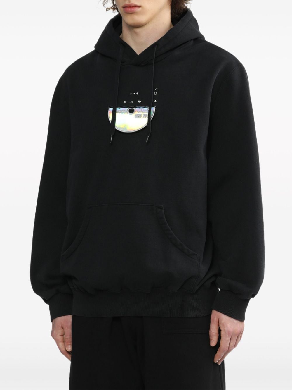 Doublet Farmes Magazine Cover Printed Sweatshirt - Black