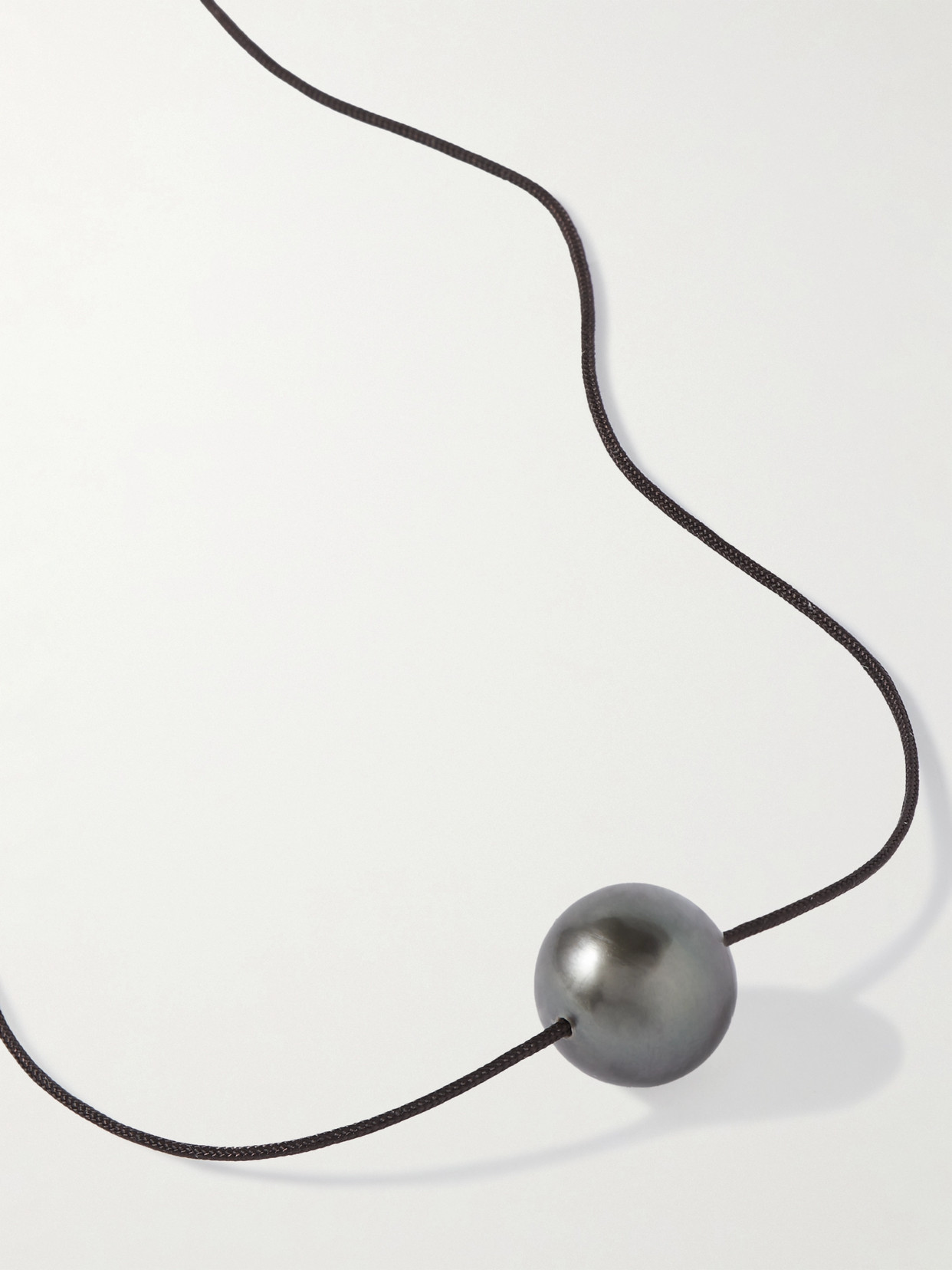 Sophie Buhai Net Sustain Emilie Cord, Pearl And Choker - Silver