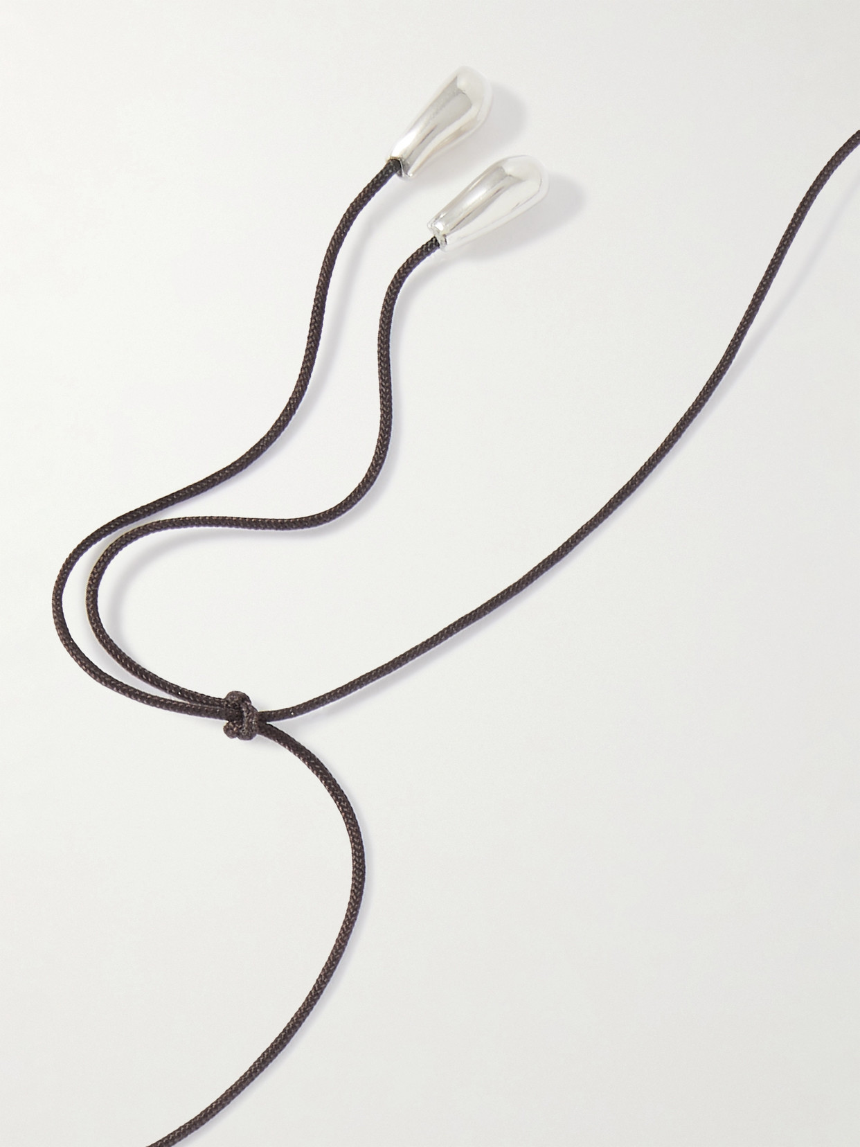 Sophie Buhai Net Sustain Emilie Cord, Pearl And Choker - Silver