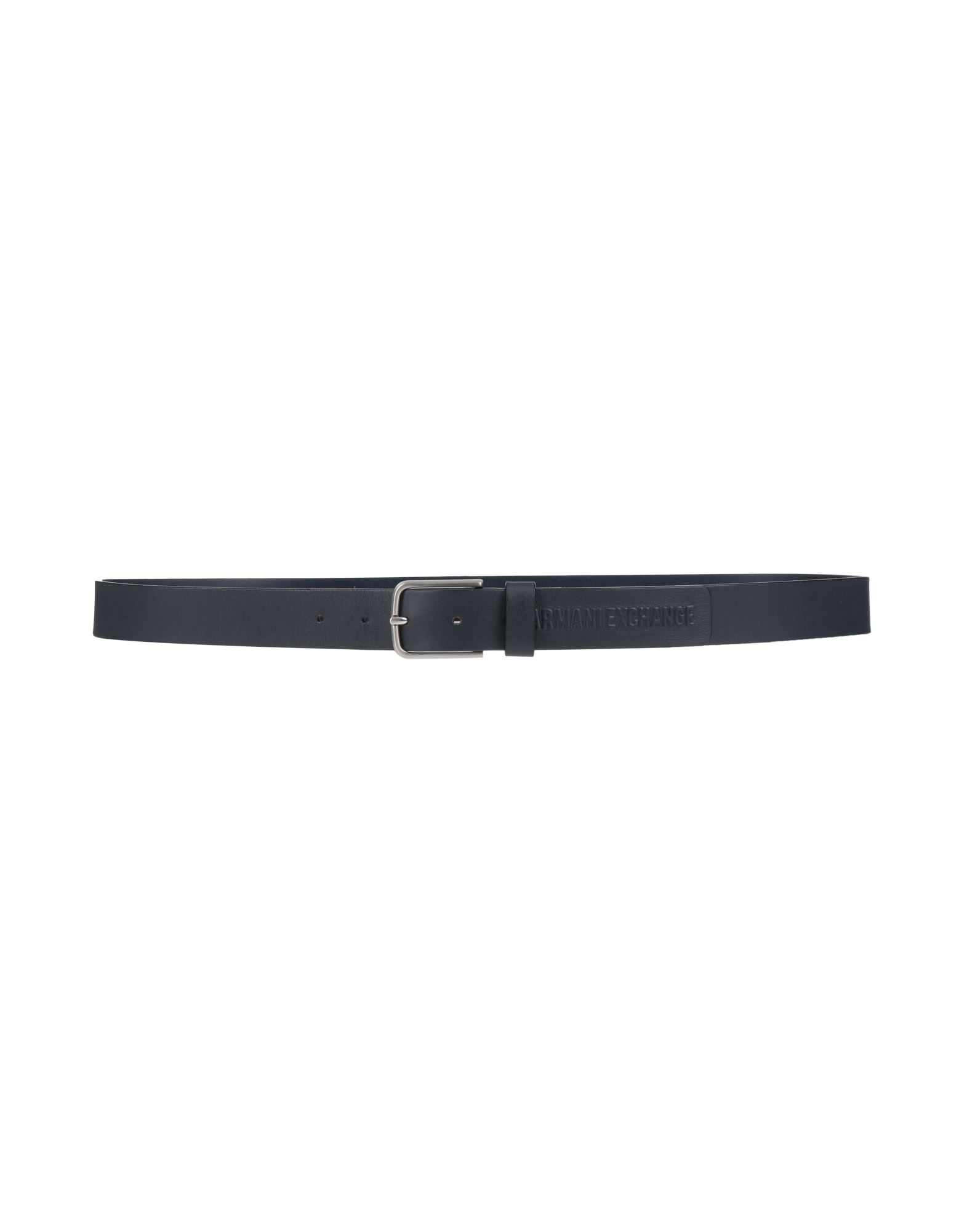 Armani Exchange Belt Midnight Cow Leather In Black - 30% Off  display picture 2