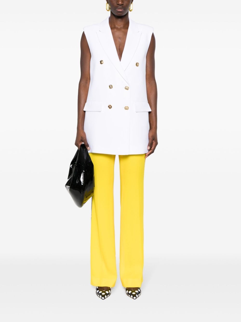 MOSCHINO Moschino Double-Breasted Blazer Gilet