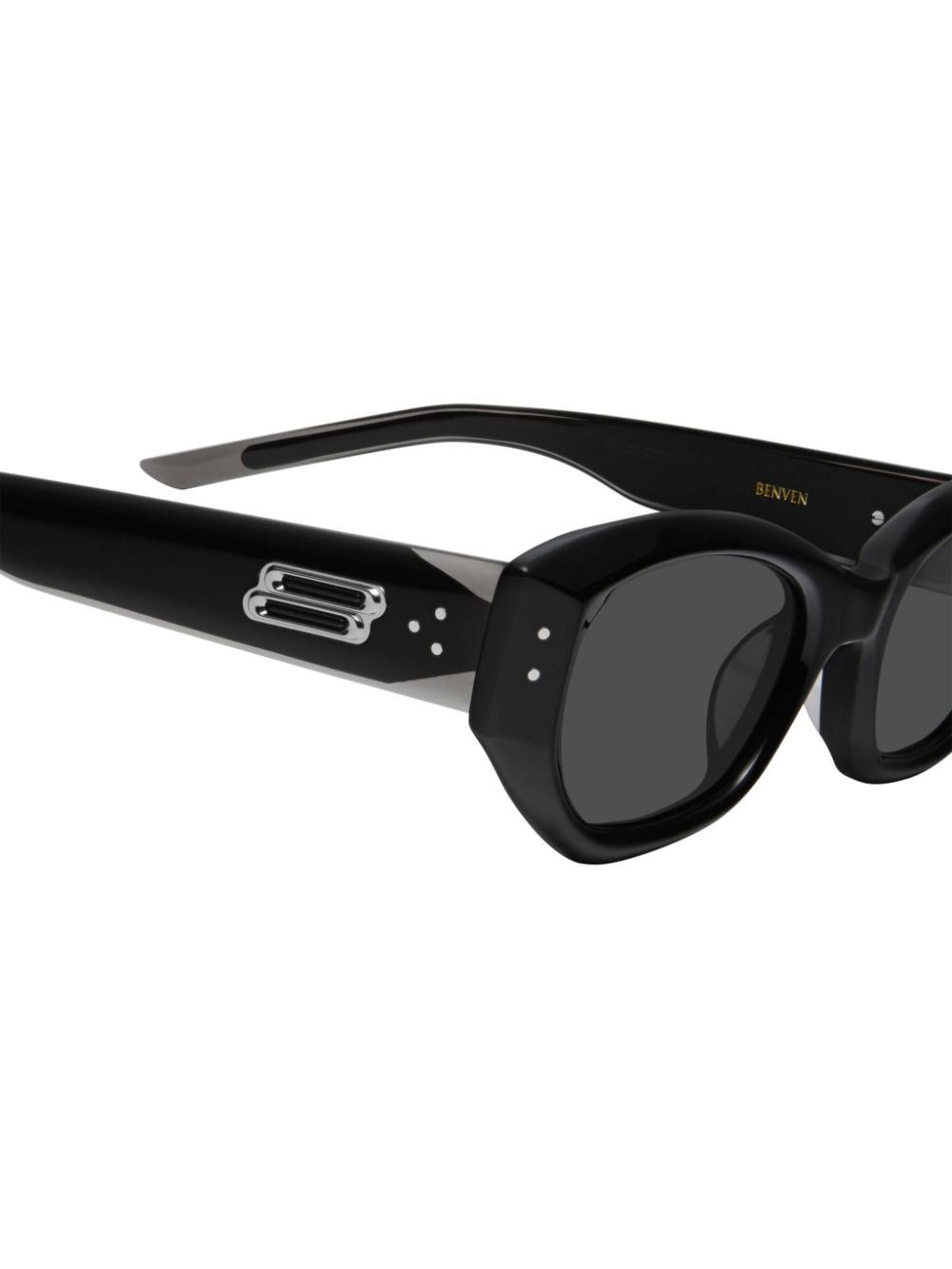 Gentle Monster Benven 01 Sunglasses - Black | Editorialist