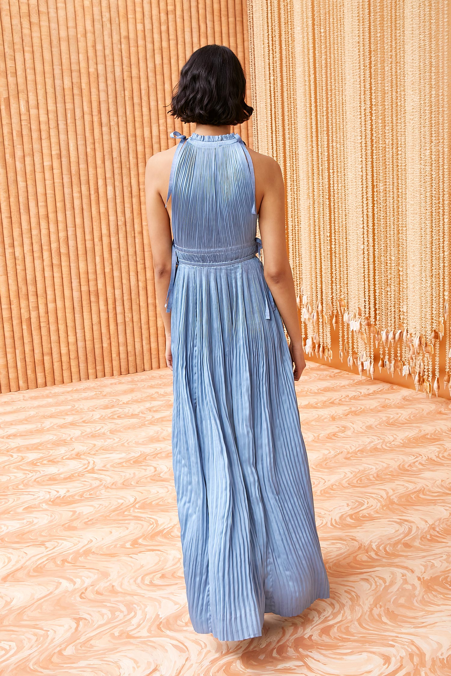 Ulla Johnson Augustine Maxi Dress - Celeste | Editorialist